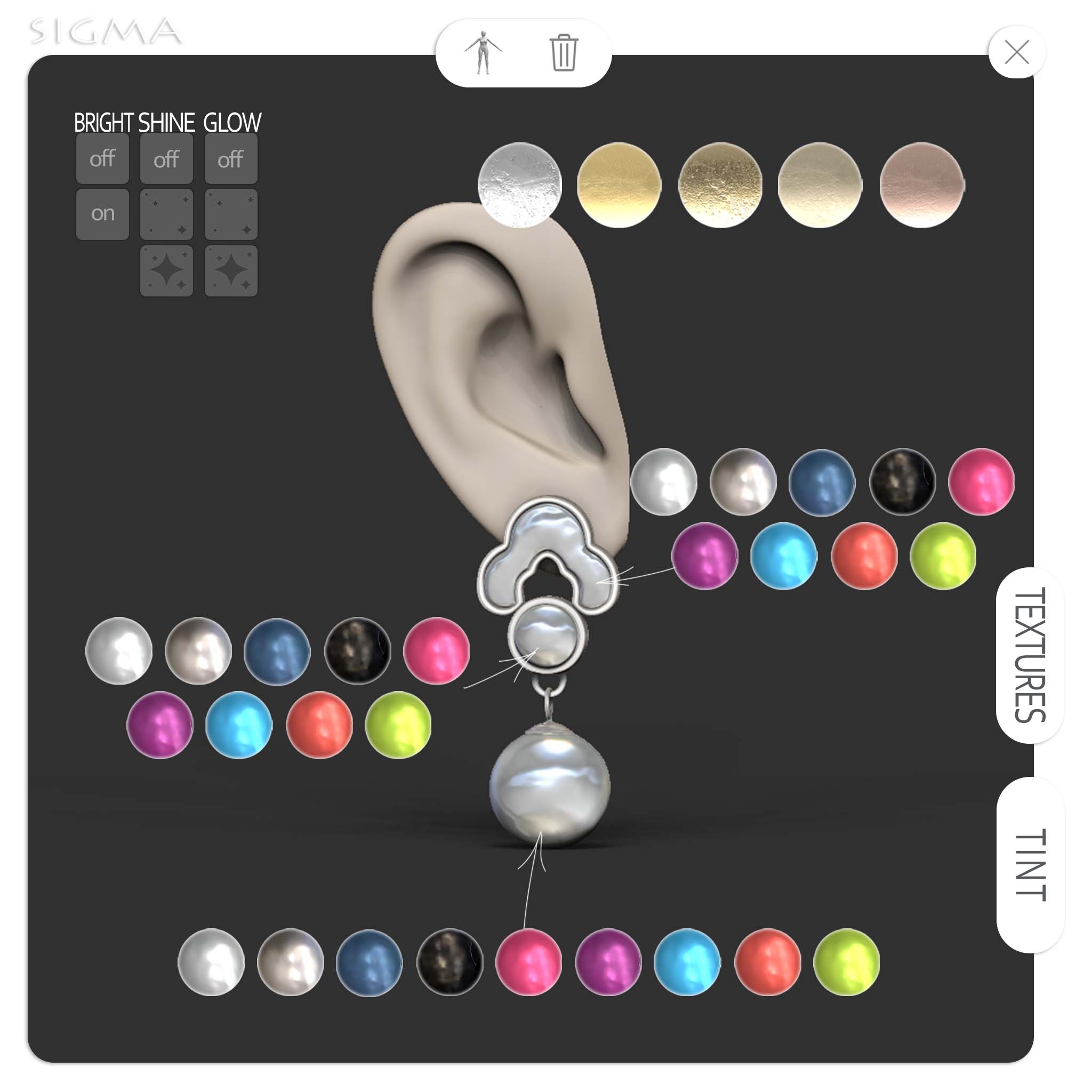 Drop earrings – SIGMA